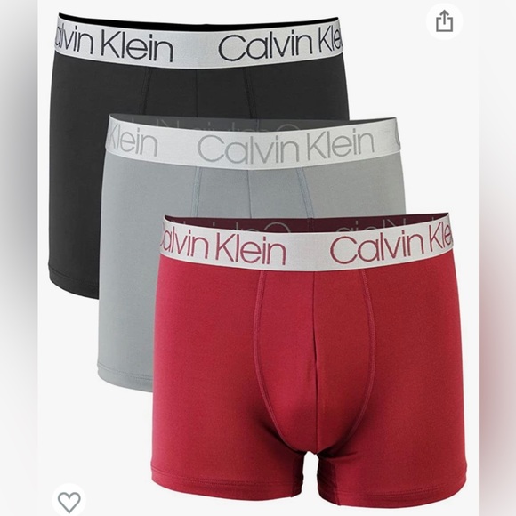 Calvin Klein | Underwear & Socks | 3 Calvin Klein Microfiber Boxer ...